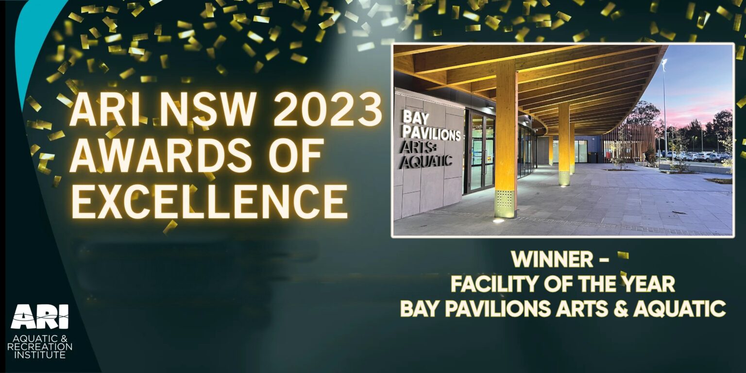 Facility of the Year at NSW Aquatic Recreation Awards! - Bay Pavilions
